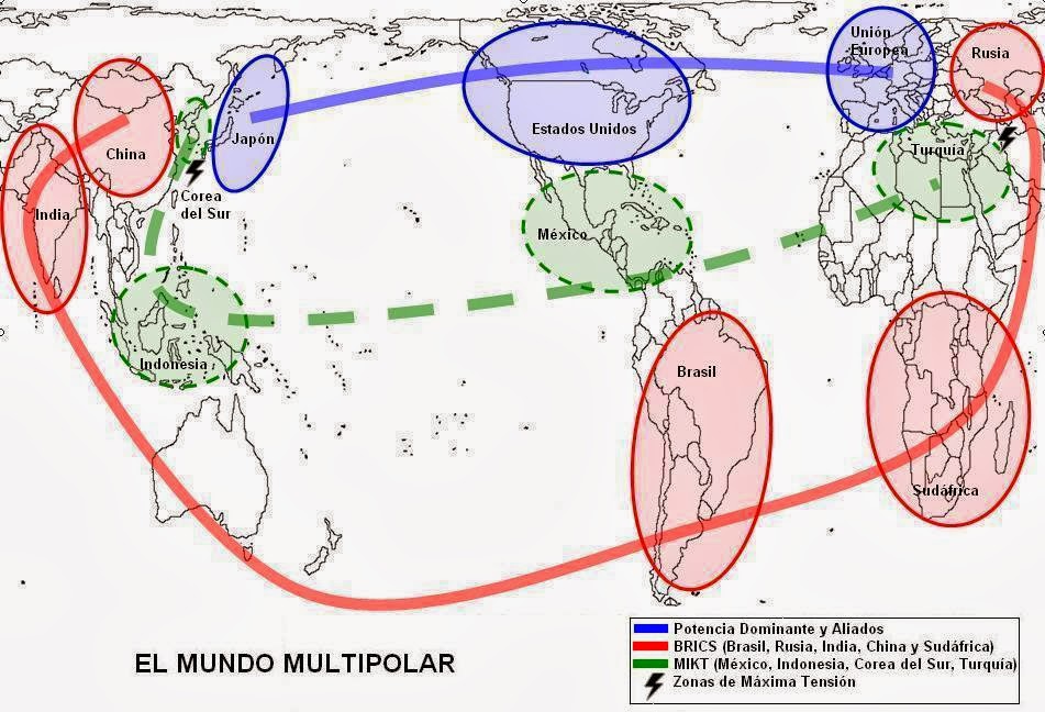 Geografía Política : El mundo multipolar