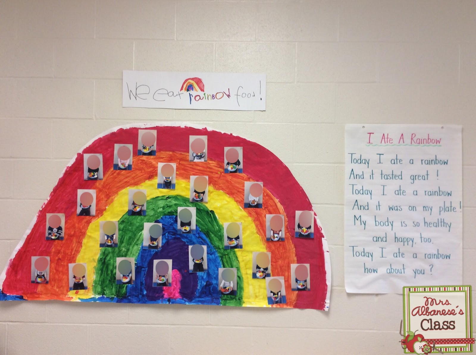 Weekly Wrap-Up ... healthy eating, rainbows and science experiments ...