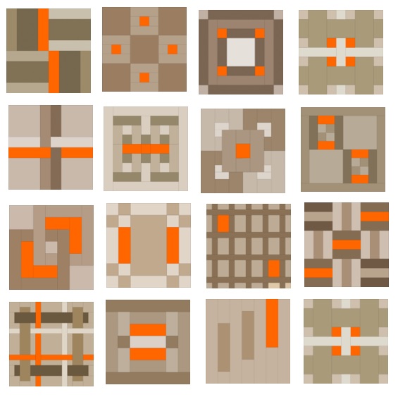 Quilt Art Design: Beginner Block of the Month - January 16