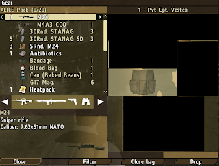 Dayz Blog with Guides: DayZ - How It Works: Your Inventory System.