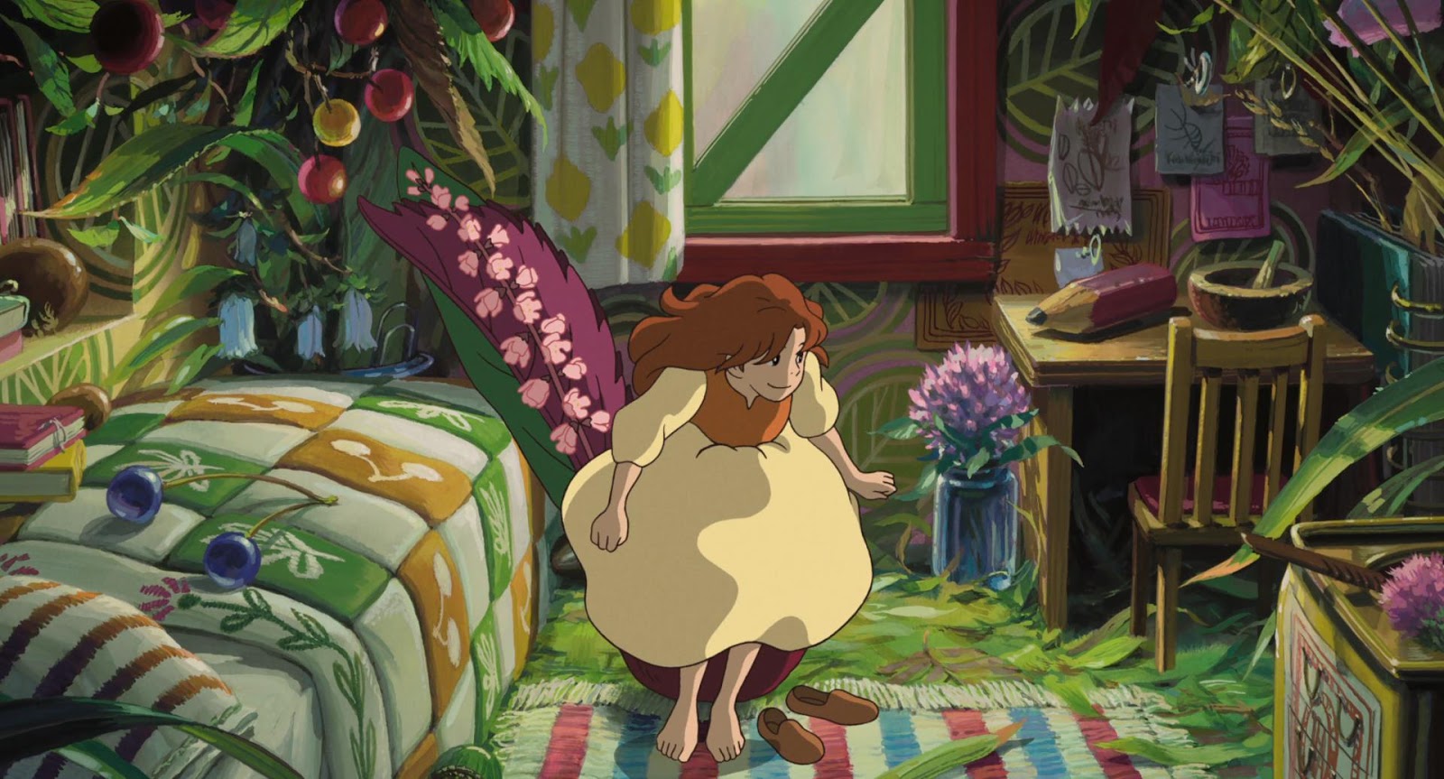 Anime Feet: The Secret World of Arrietty- Arrietty Clock