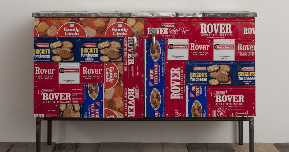 Styling and Salvage: Biscuit Tin Cabinet