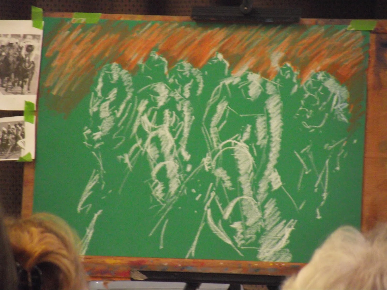 Virginia Water Art Society Diary: Demonstration by Stephen Cheeseman ...