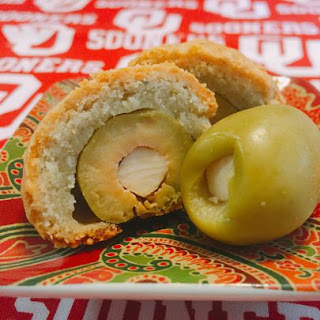 The Devilish Dish: Baked Blue Cheese Olive Bites