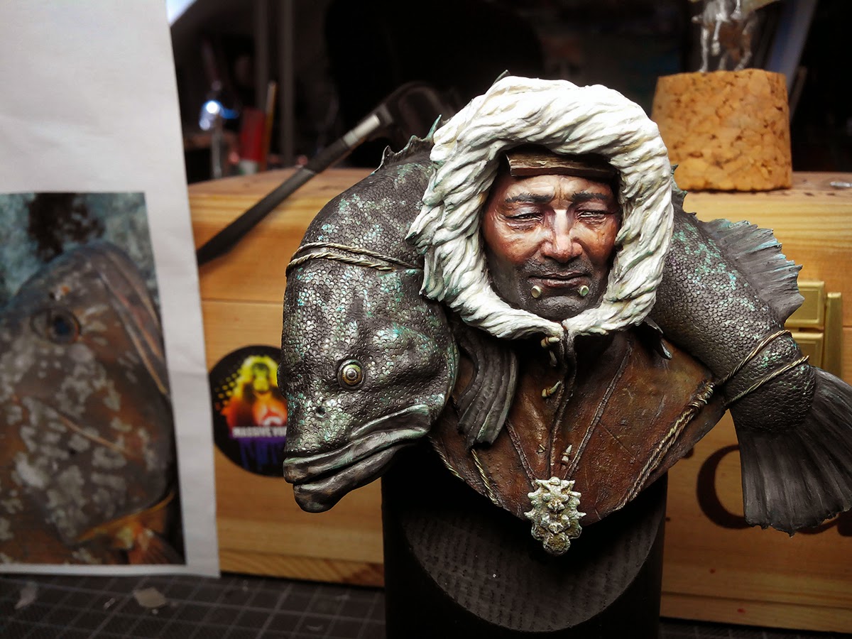 Step by Step: Inuit Fisherman | planetFigure | Miniatures