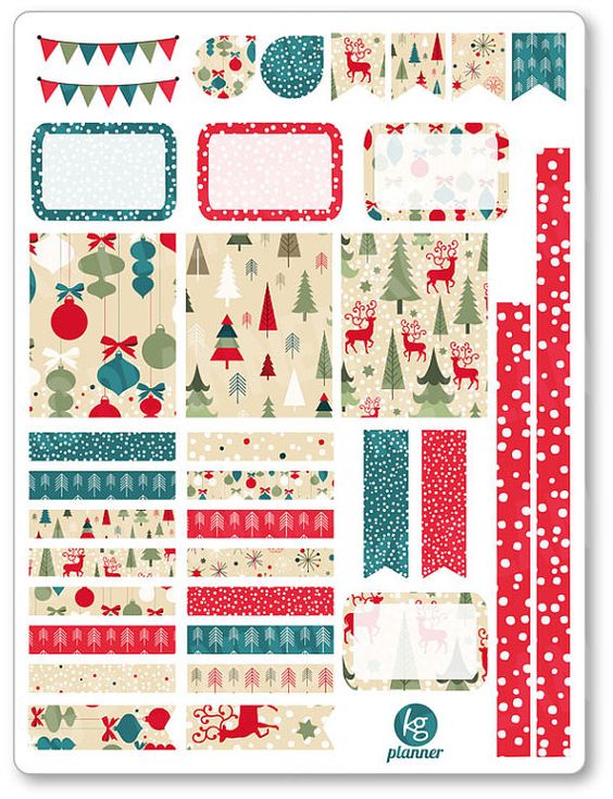 Imprimolandia: Stickers de navidad