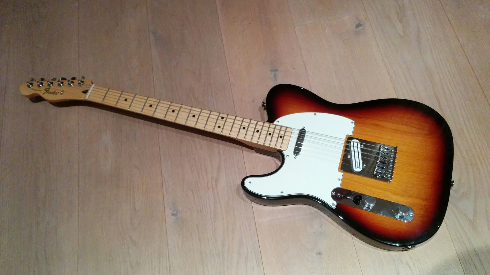 Fender Telecaster Mexico '14 Lefty - Shielding & DiMarzio Tone Zone T ...