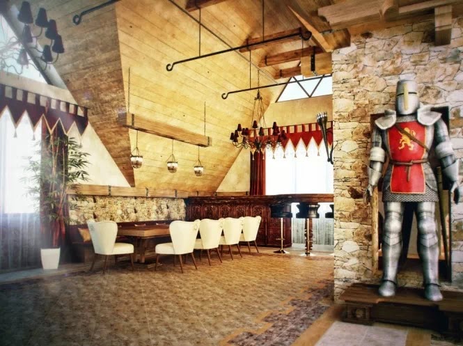 Interiores con Temáticas de Castillos.