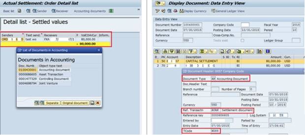 SAP FICO Central: Distinguish FI Documents Doc Type for corresponding ...