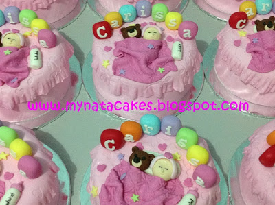 Mynata Cakes: Baby One Month / Manye Cake for Carissa