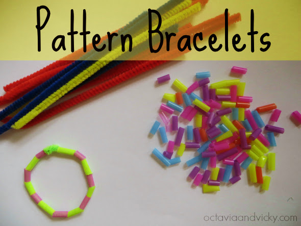 Learn with Play at Home: Pattern Bracelet Activity for Kids