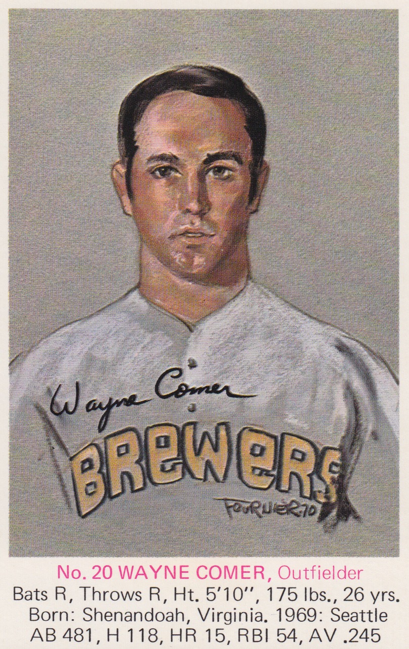 Off Hiatus Baseball: Meet the Brewers #23: Wayne Comer