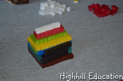 Highhill Homeschool: Multiplication and Estimating with Cuisenaire Rods