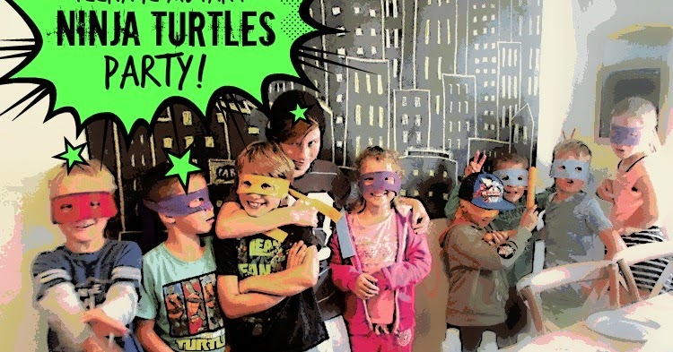 Great Fun etc: TMNT Party for Young Ninja Turtles