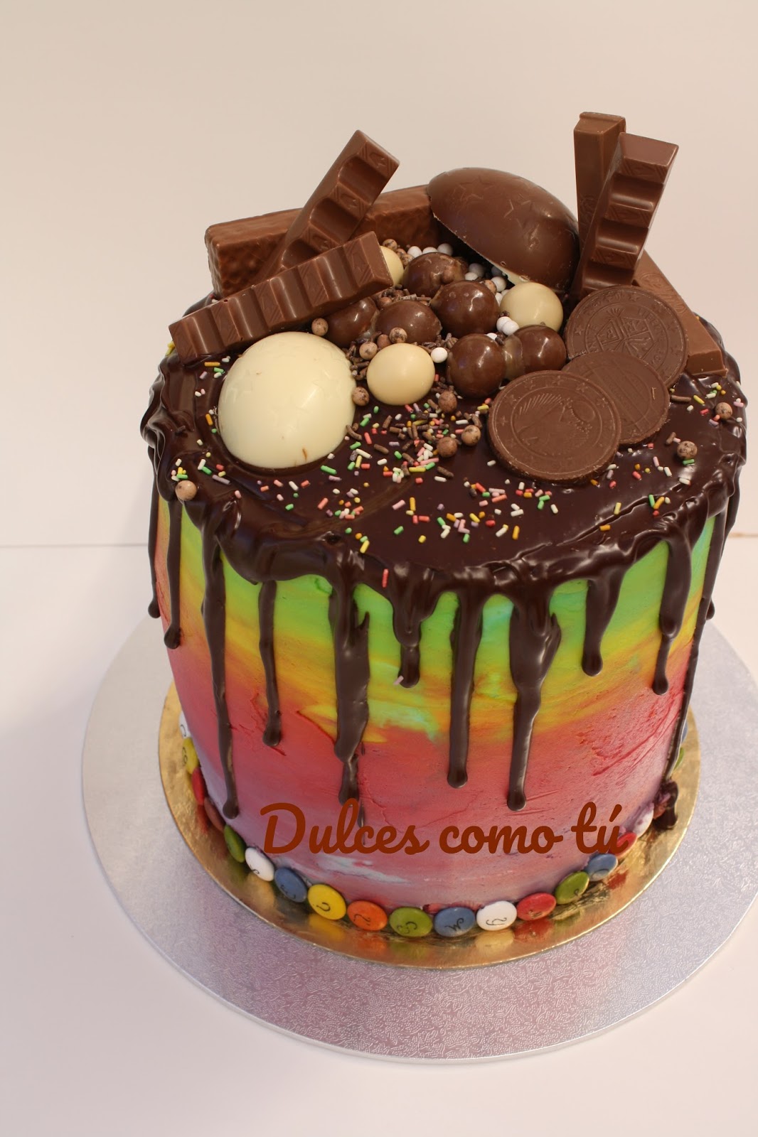 Dulces como tú: La primera tarta drip cake