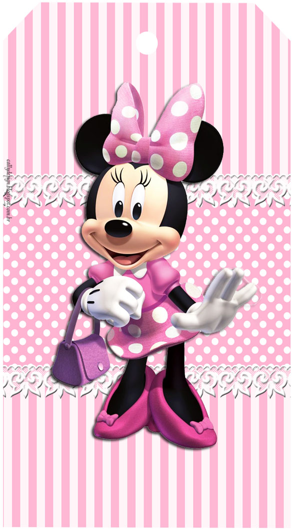 Kit Personalizado Aniversário "Minnie Rosa" para Imprimir - CALLY'S ...