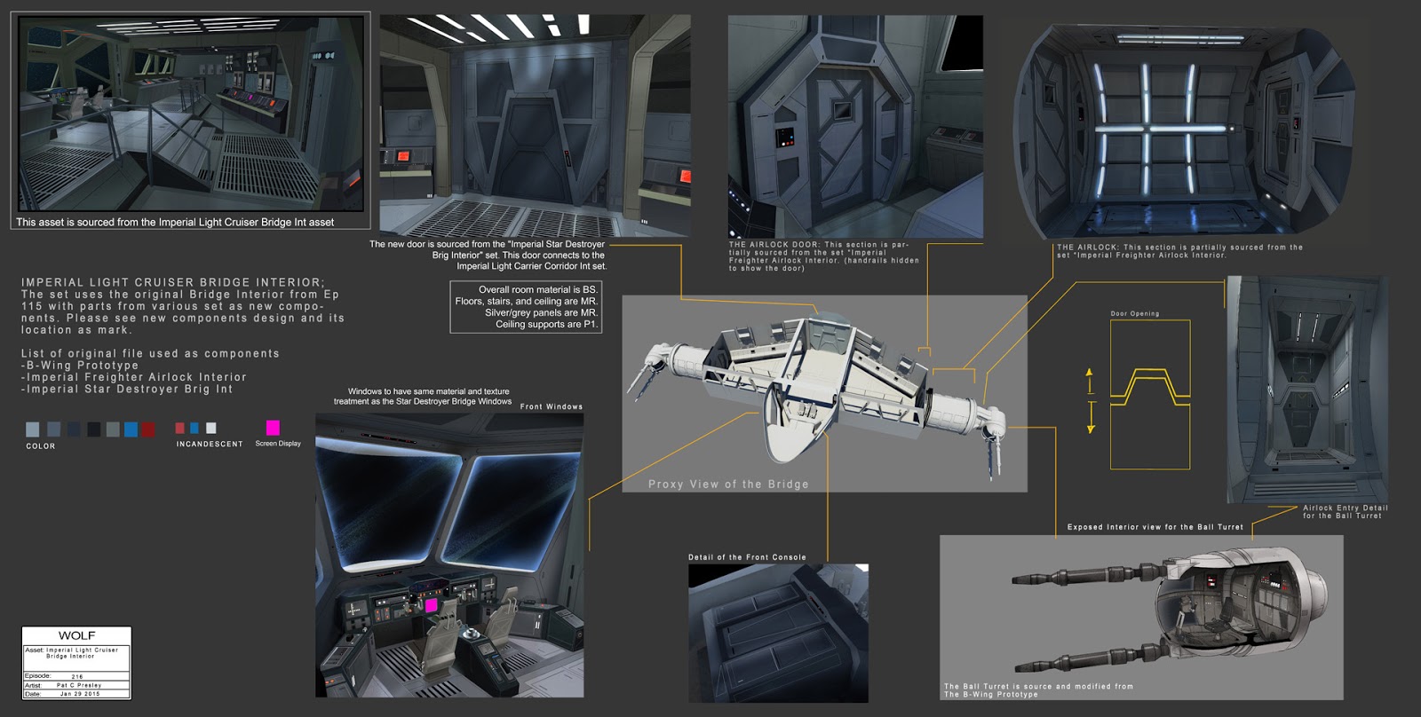 Dentro de una cabina de un TIE Fighter: Diseño interior para los ...