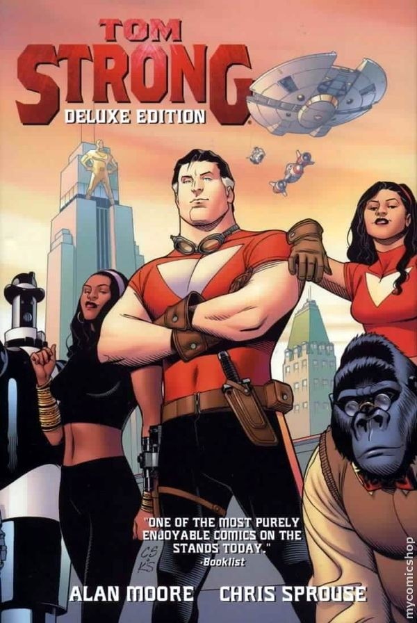 In The Mouth Of Dorkness: Comic Review: Tom Strong Deluxe Edition Volume 1