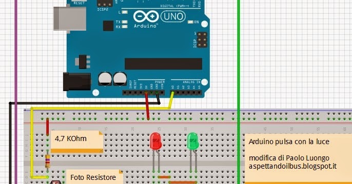 Aspettando il bus: I miei piccoli progettini con #Arduino UNO R3
