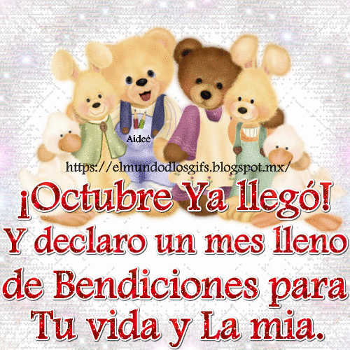 El Mundo de los Gifs: ¡Octubre ya llegó!