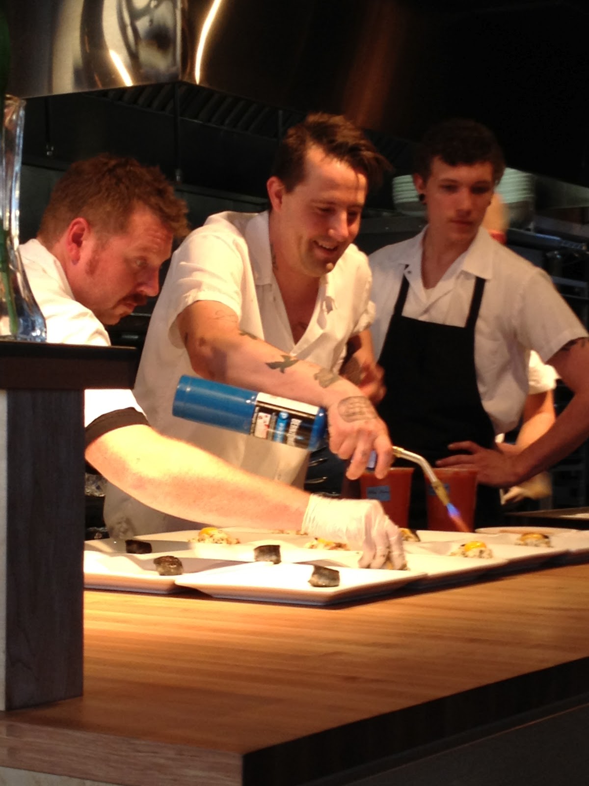 high heeled foodie: dinner with traveling chef gabriel rucker (planes ...