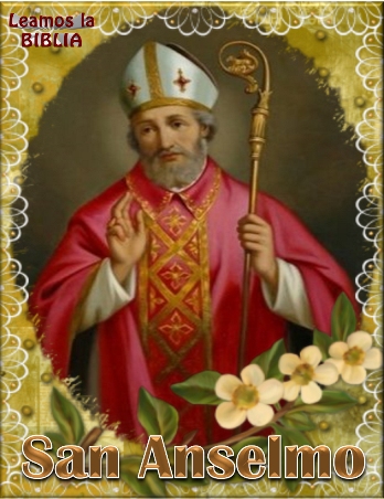Leamos la BIBLIA: San Anselmo