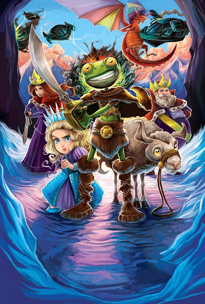 Oda Sonju Illustration: Frog the Barbarian!