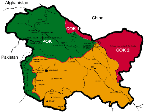 What are the Problems of JAMMU & KASHMIR with POK