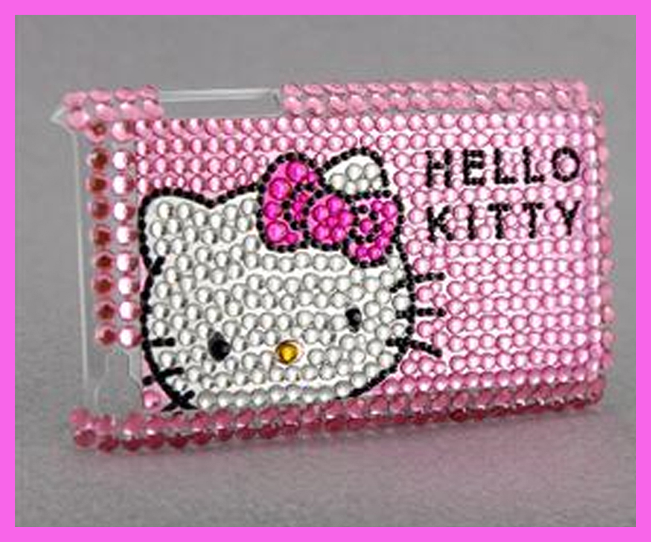 Triple B: FUNDA PLASTICO DE HELLO KITTY PARA IPOD TOUCH 4th (art. 0026F)