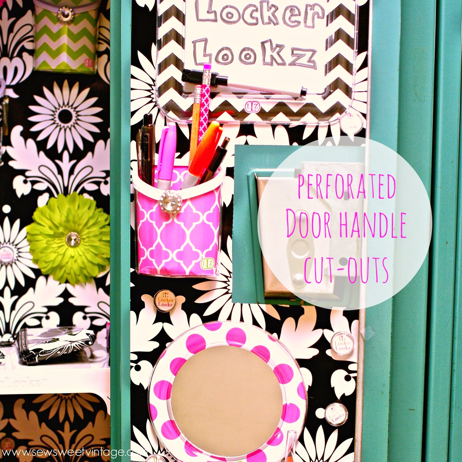 Sew Sweet Vintage: LockerLookz locker pretty-up