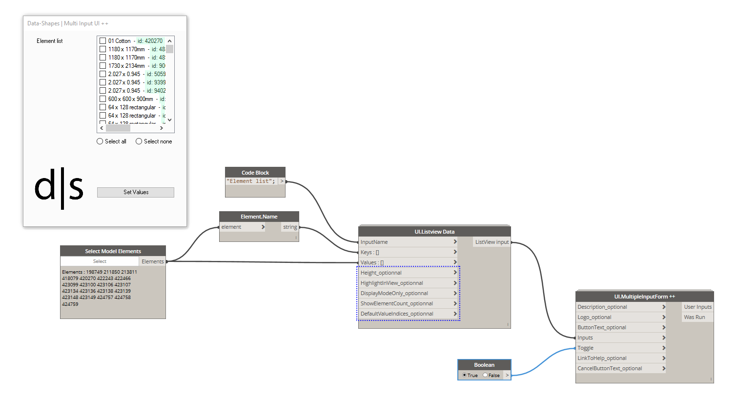 Revit Add-Ons: Dynamo Package Data|Shapes Listview Input Enhancements Revit Add-Ons: Dynamo Package Data|Shapes Listview Input Enhancements