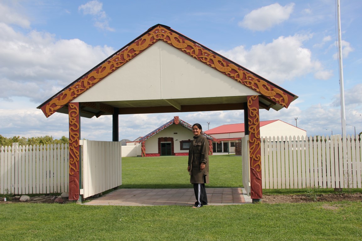Maxine Boag - Napier City Councillor: The garden at Pukemokimoki marae