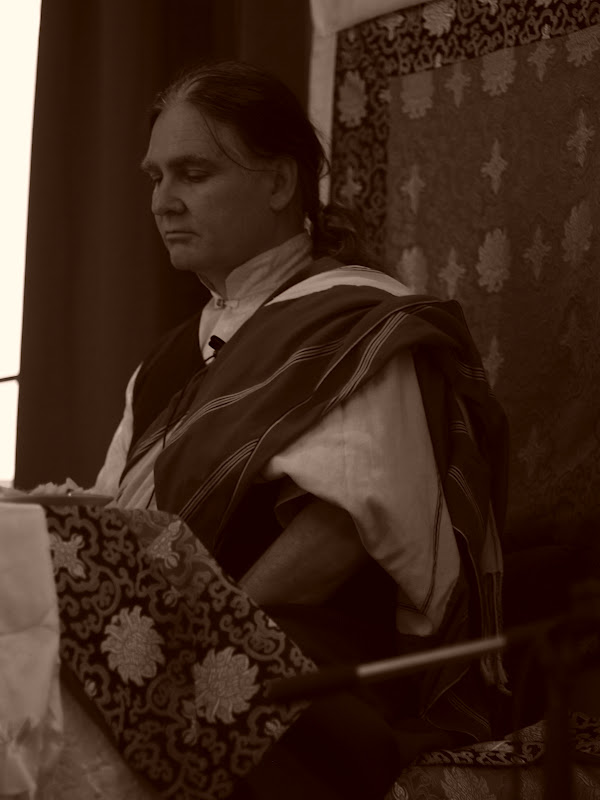 Láma Tony Duff Budapesten és Taron 2012.09.01.-02.