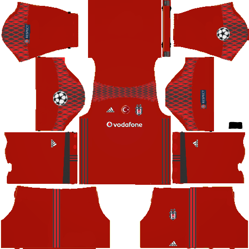 BEŞİKTAŞ Dream League 16 Yeni Sezon Forması-2016/2017 yılı-kits - wid10 ...