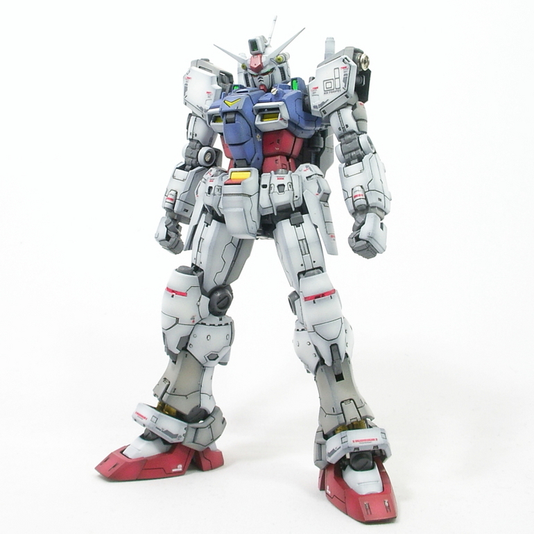 GUNDAM GUY: RG 1/144 GP01 Gundam 'Zephyranthes' - Painted Build