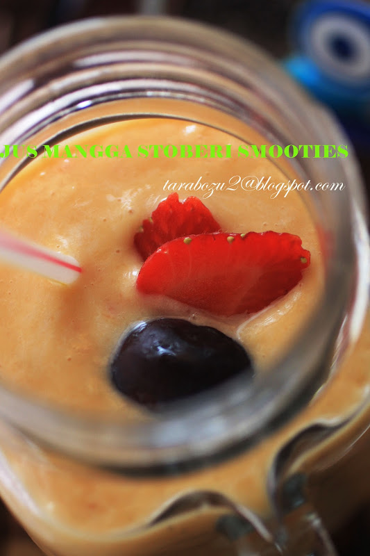 JUS MANGGA STOBERI SMOOTIES | AIR TANGAN ZUHAIDA