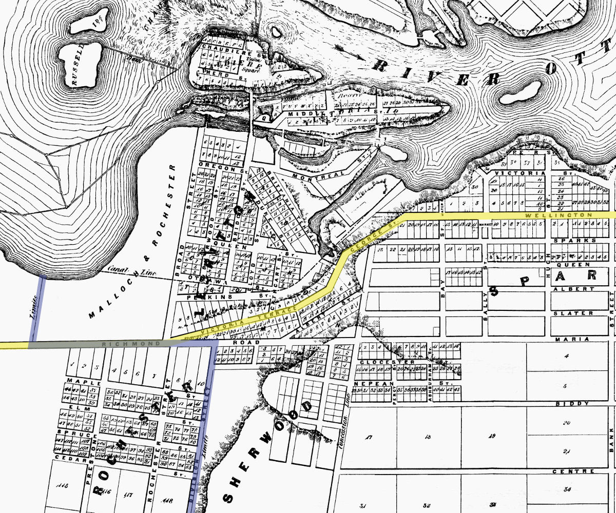 Images of Centretown: Wellington Street Part 2: The west end's Muddy ...