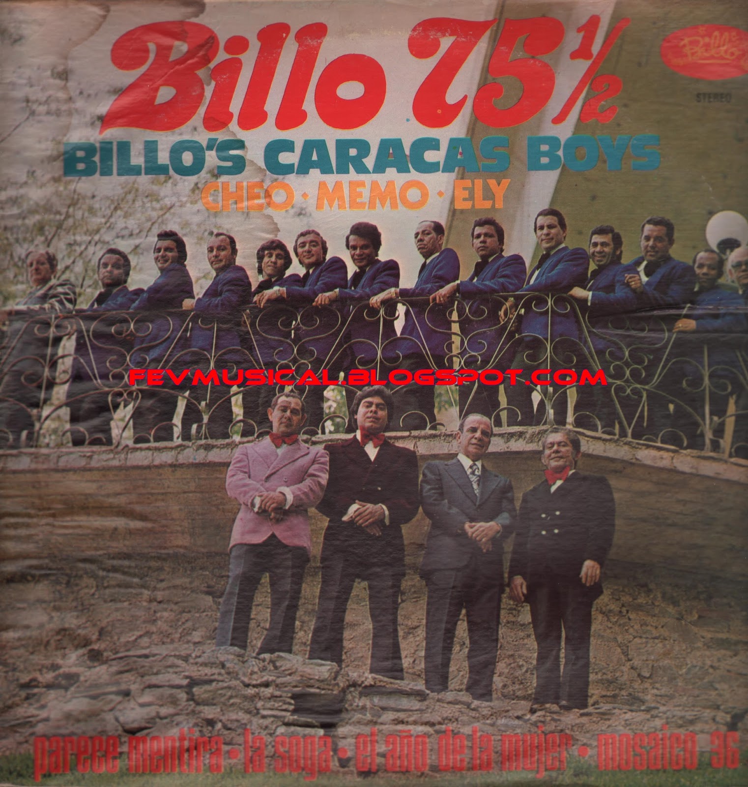 FEV MUSICAL: 1975 - Billo's Caracas Boys - Billo 75 (Billo)
