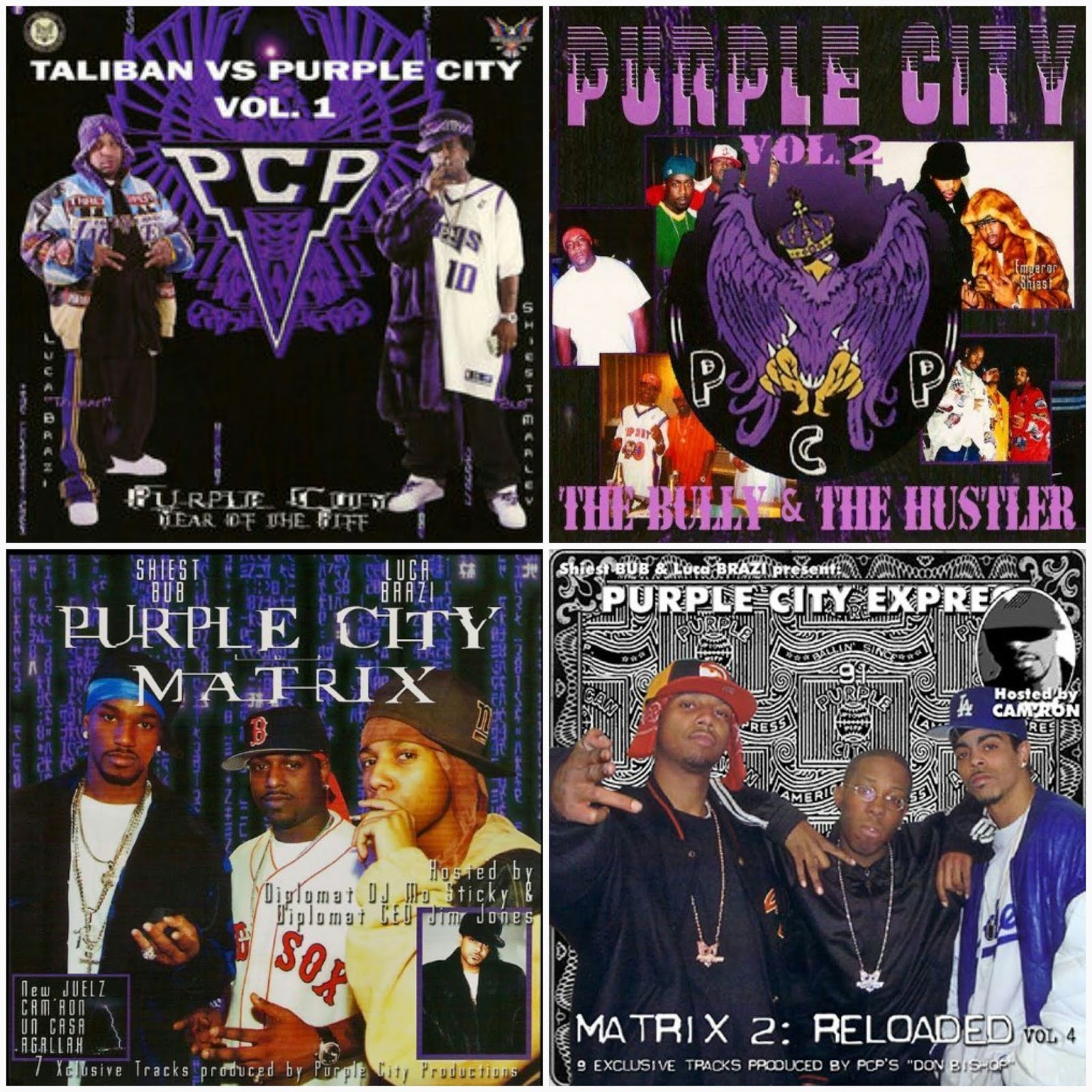 Michael's Mixtape Hut: Purple City Mixtape Series (2002-2003)