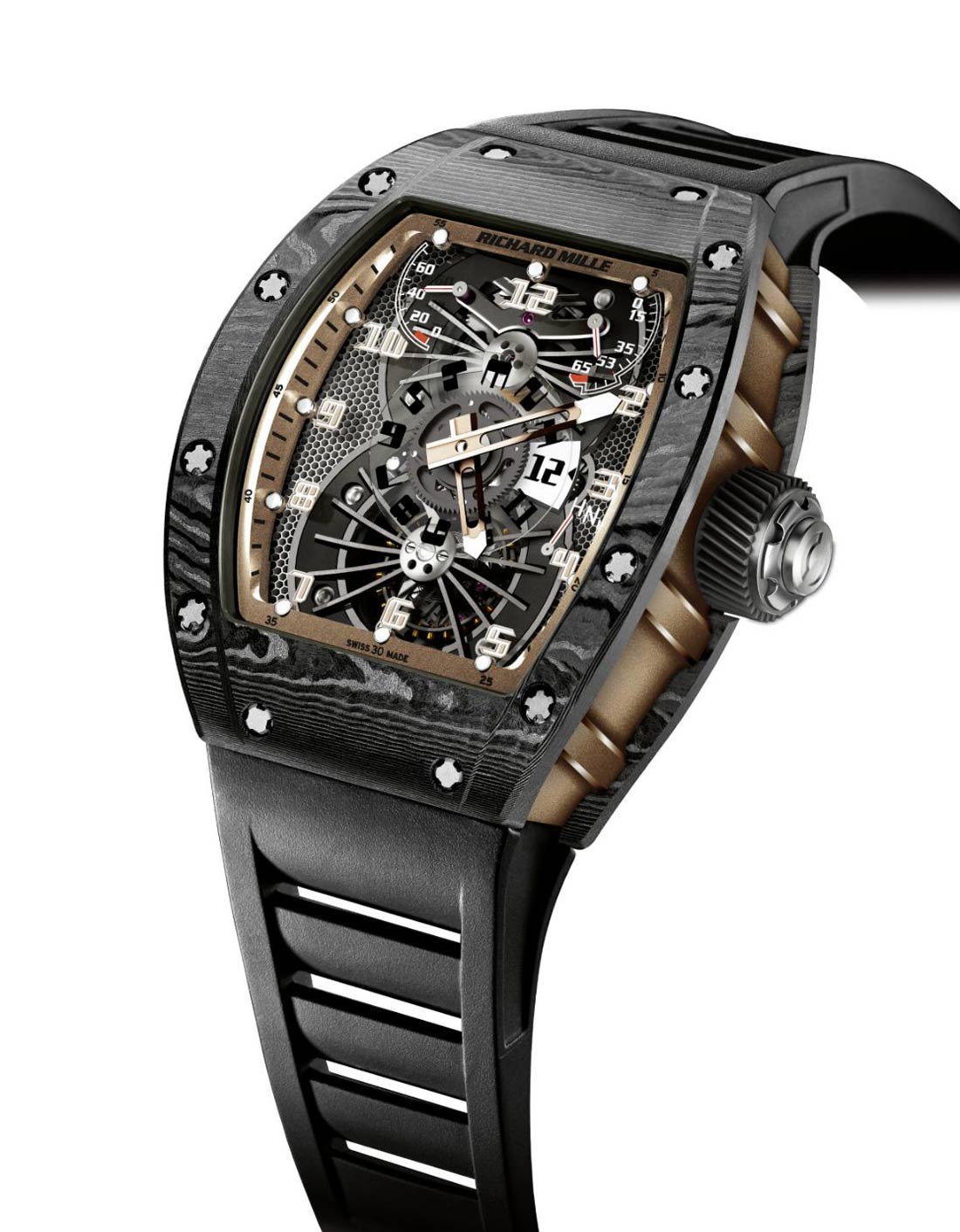Richard Mille - RM 022 Aerodyne Dual Time Zone Tourbillon Asia Edition ...
