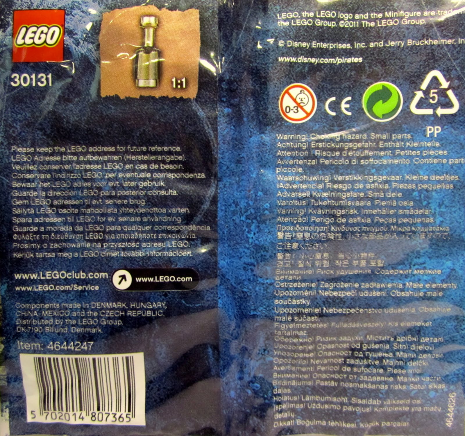 The Brick Brown Fox: Lego Pirates of the Caribbean 30131 - Jack Sparrow ...