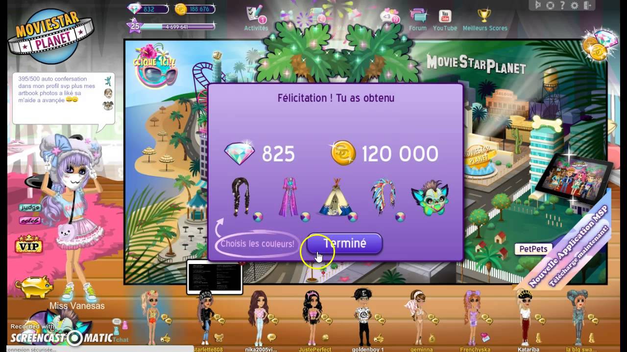 Moviestarplanet gratis vip, sc en diamonds