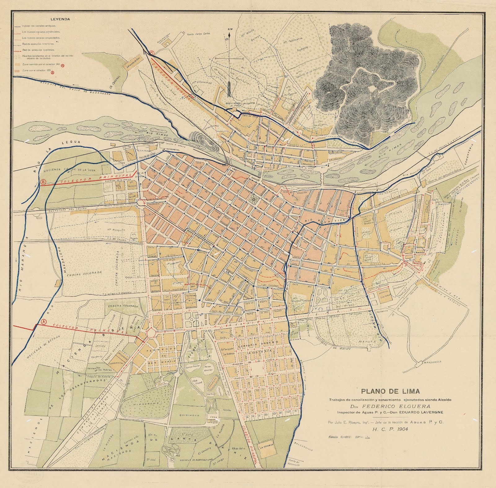 Planos de Lima Antigua