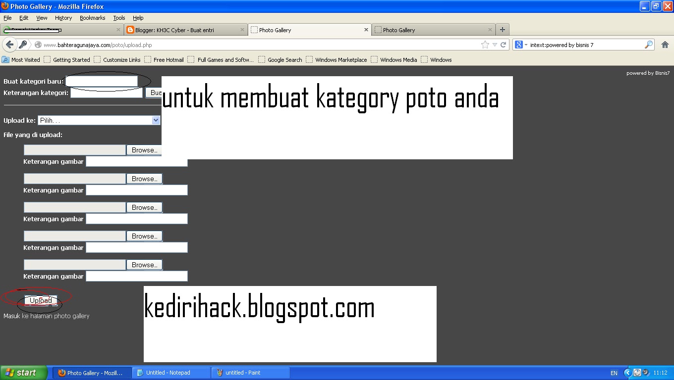 Cara deface untuk Pemula (newbie) Powered by shop 737 or Powered by ...