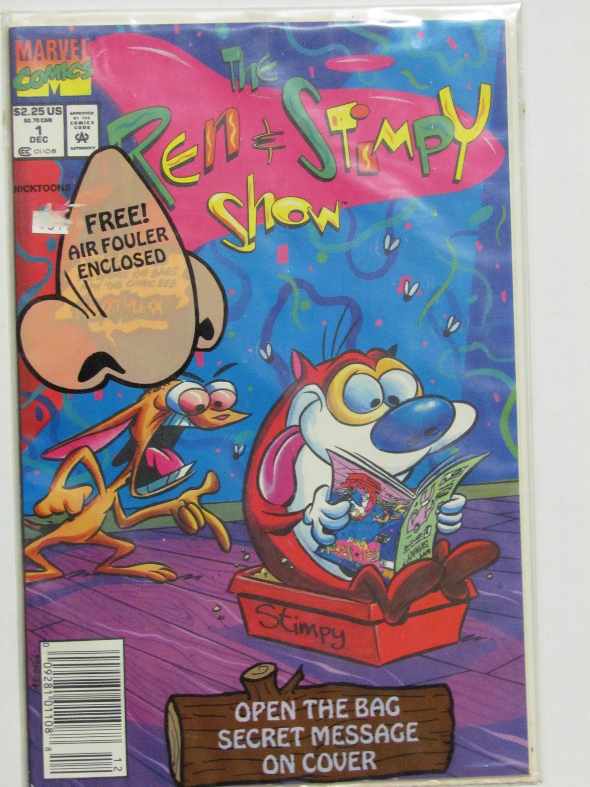Melanie Anne Phillips: Ren & Stimpy Comic - Volume 1 Number 1