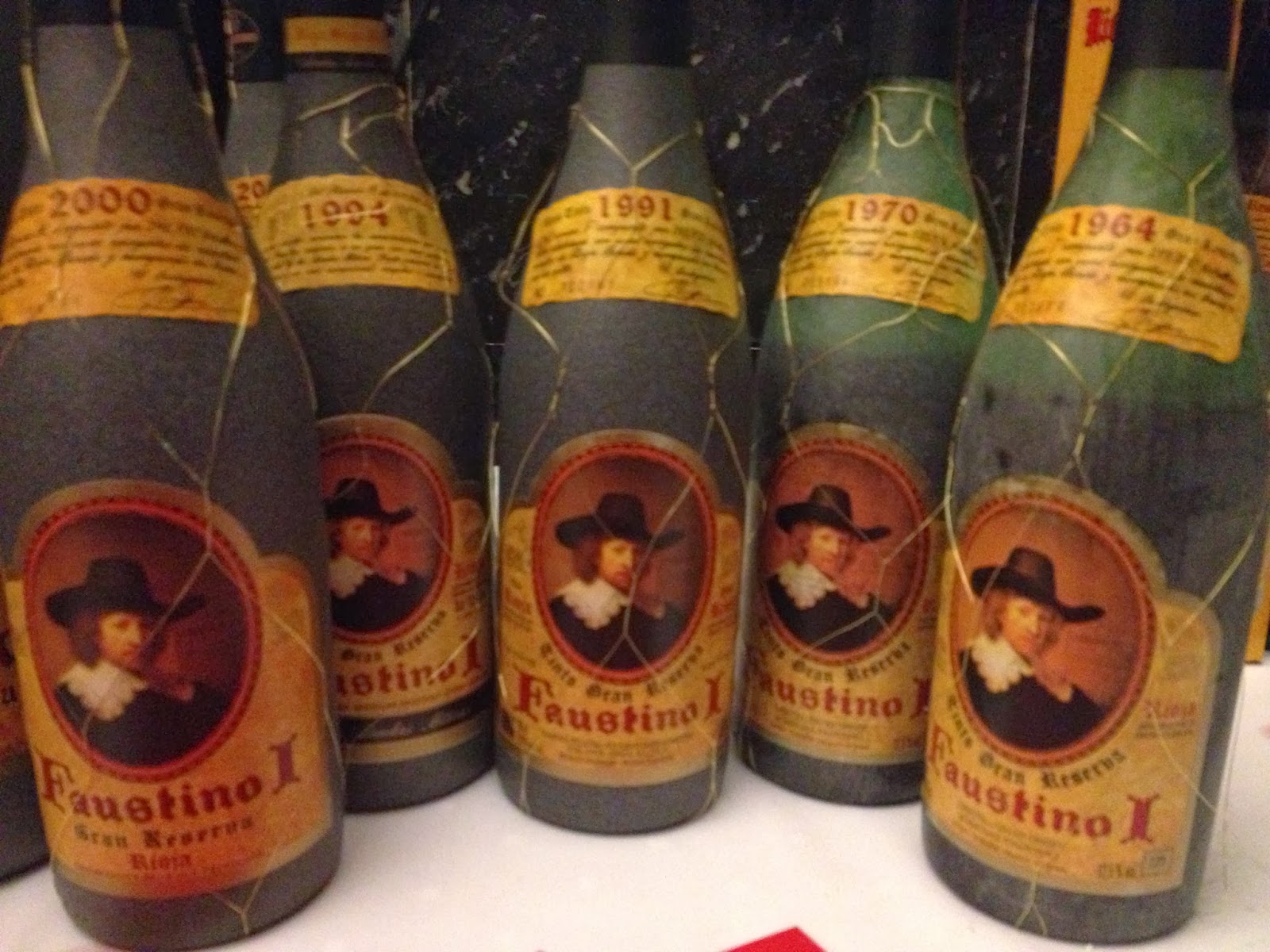 my wines and more: Faustino I 2000-1964