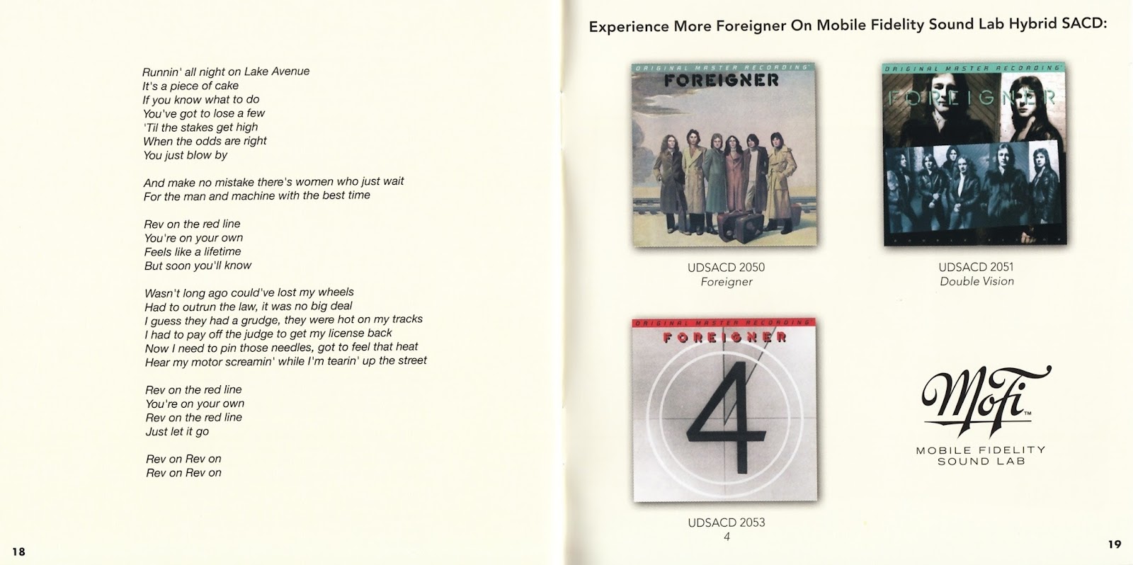 1979 Head Games - Foreigner - Rockronología