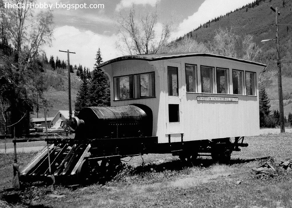 The Car Hobby: The Silverton Northern Casey Jones Railbus