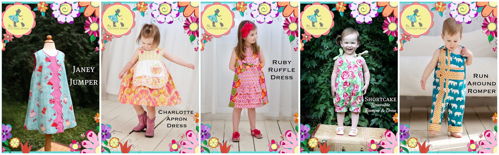 The Cottage Mama Sewing Patterns Now Availlable in PDF / Digital Form ...