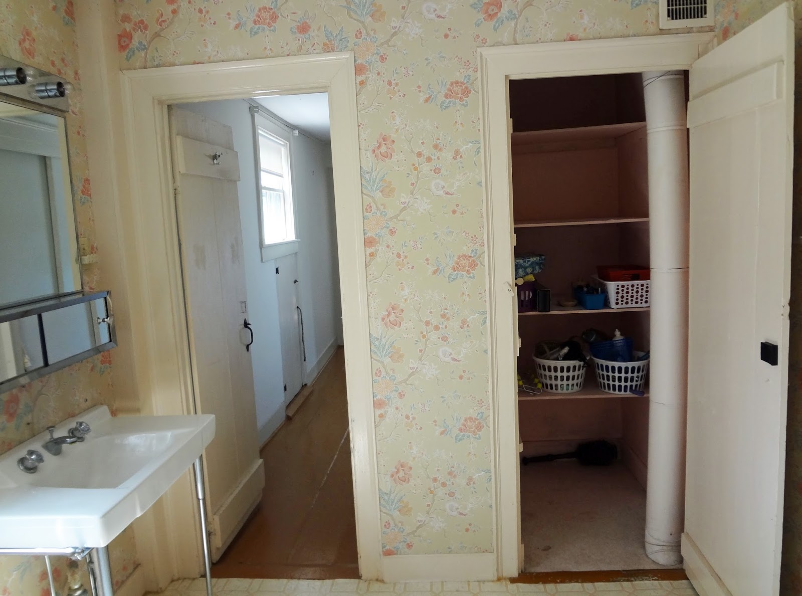 In The Fields Creating A Shower From A Closet